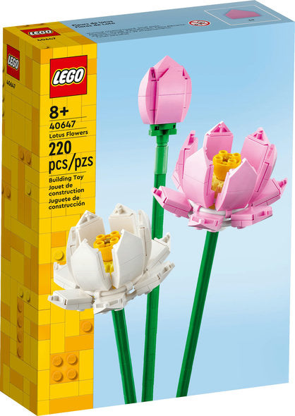 40647 LEGO® Lotus Flowers – Grandrabbit's Toy Shoppe