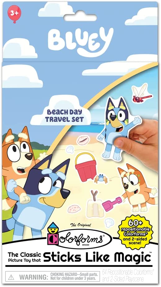 Bluey Travel Colorforms – Grandrabbit's Toy Shoppe