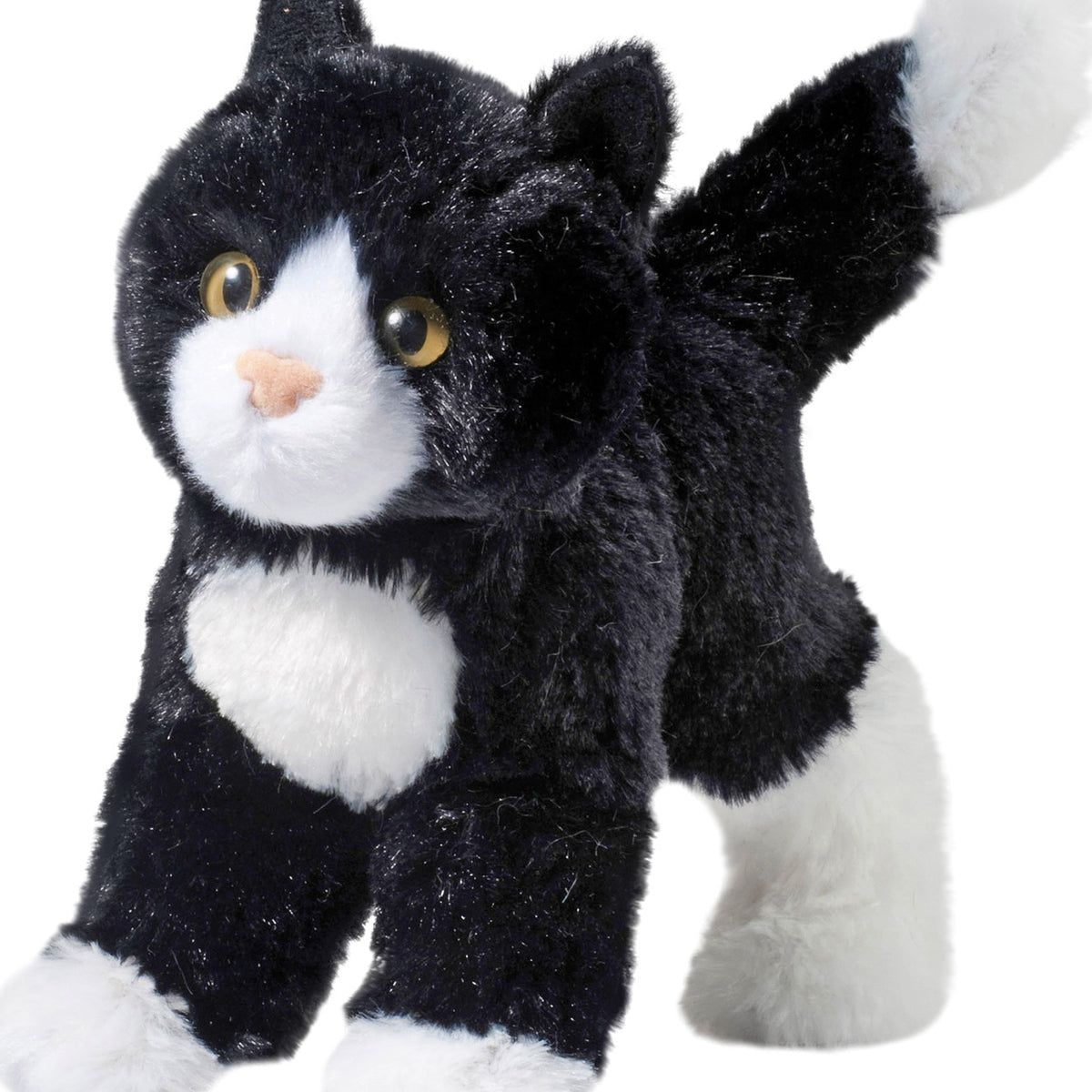 Snippy Black & White Cat – Grandrabbit's Toy Shoppe